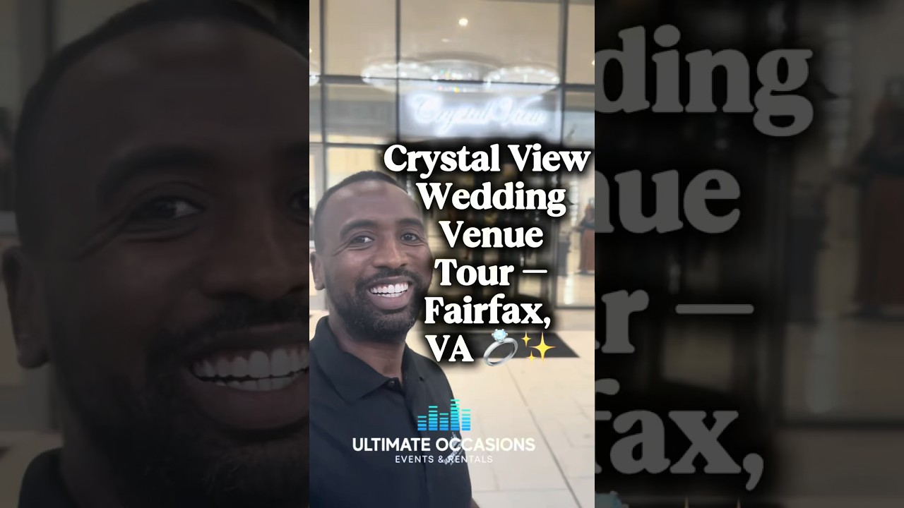Crystal View Wedding Venue Tour (Fairfax, VA)