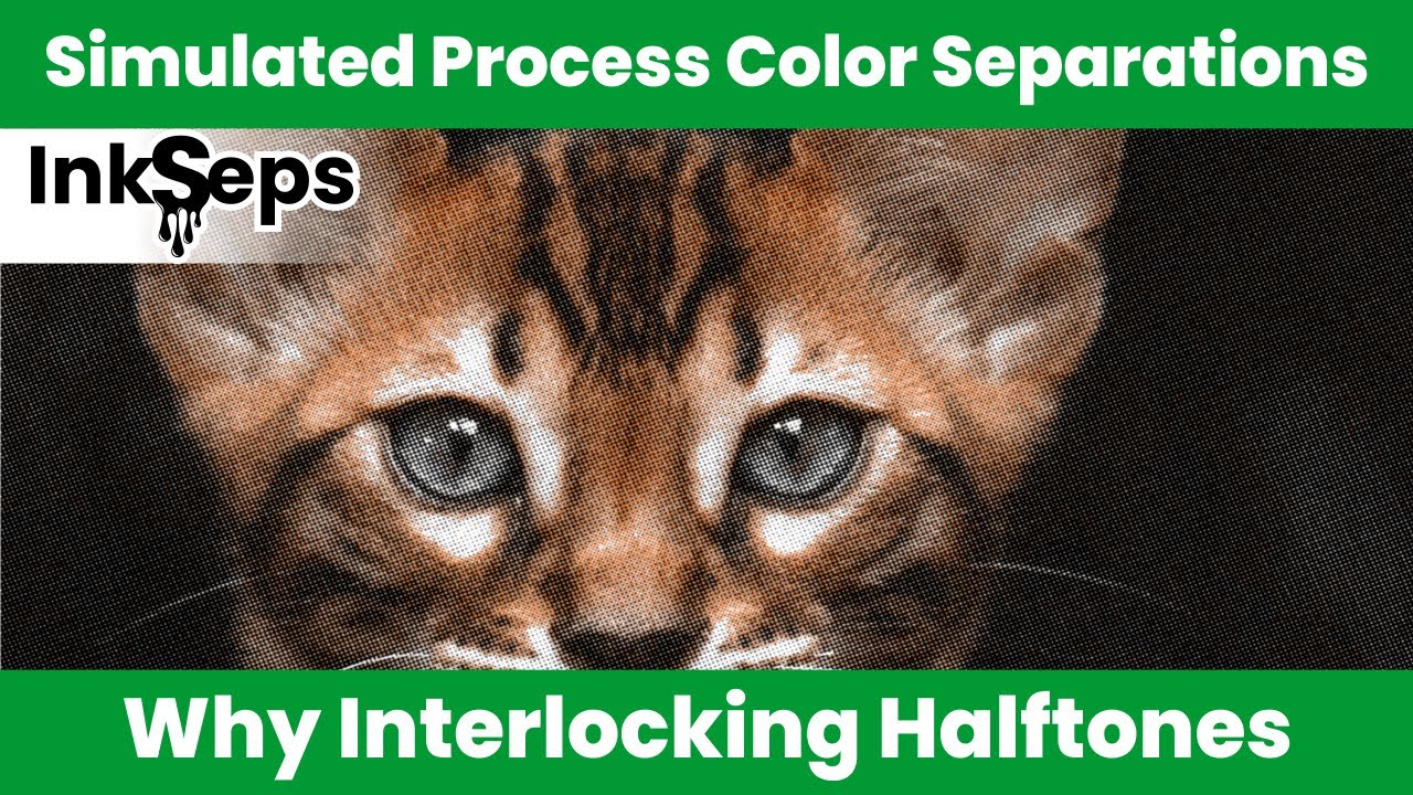 InkSeps Simulated Process Screen Printing and Interlocking Halftones
