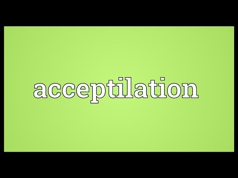 Acceptilation Meaning