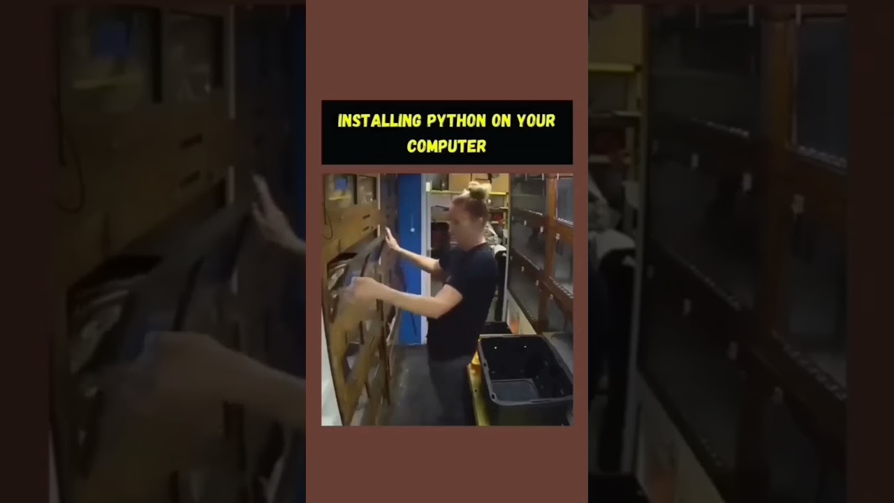 Installing Python on Your Computer 😂😂 #memes