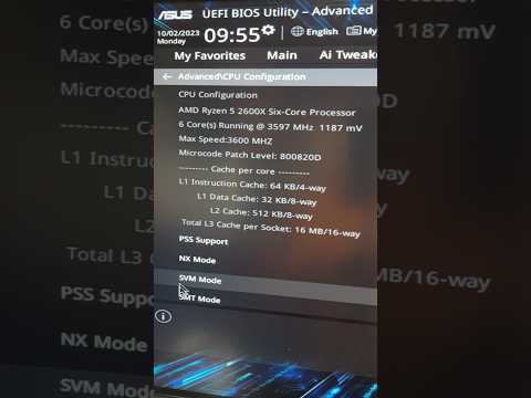 How to enable AMD Virtualization (AMD-V) on ASUS motherboards