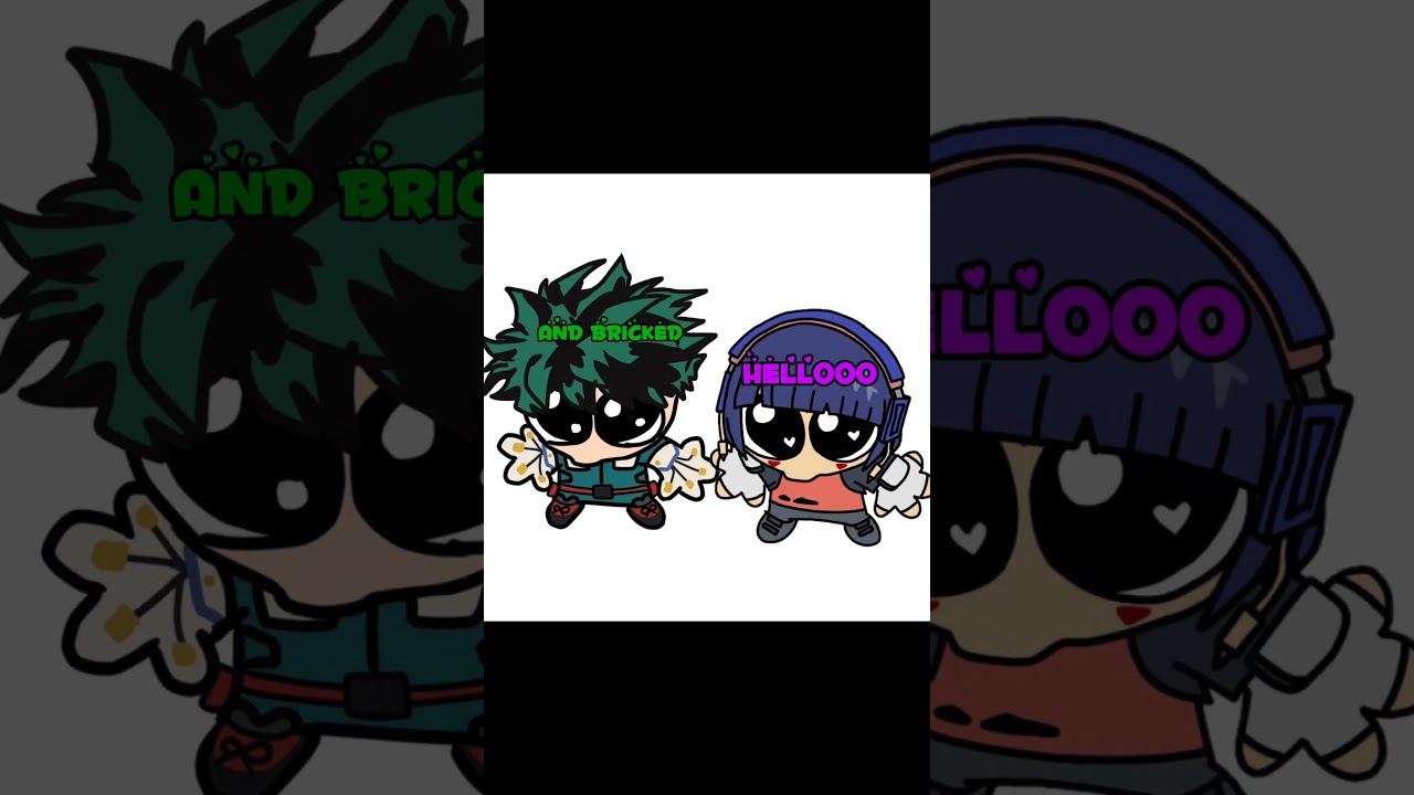 Midoriya and Jirou meets 