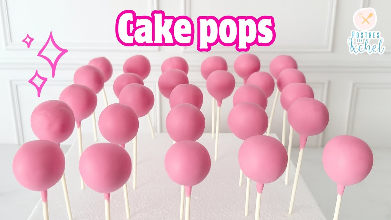CAKE POPS PERFECTOS especial para principiantes con CAJA DE PASTEL MODIFICADA | POSTRES CON IXCHEL