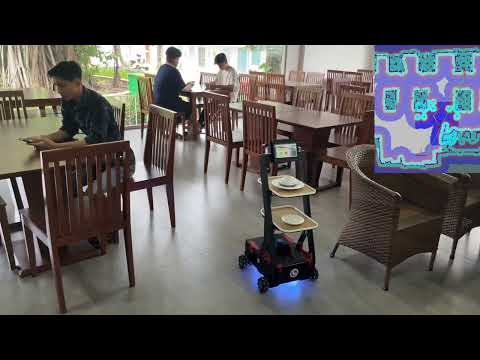 #ĐATN4: Thử nghiệm toàn bộ quy trình thực tế và vận hành robot phục vụ trong khu vực nhà hàng