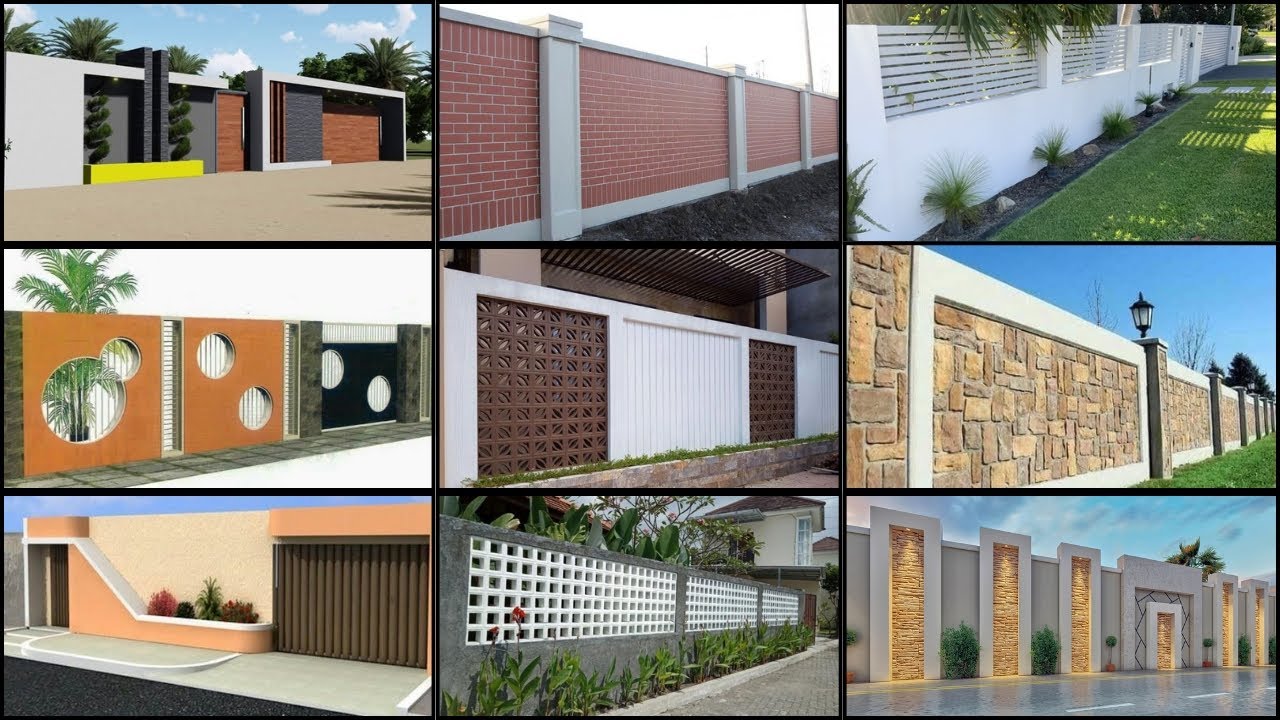 75+ Modern boundary wall design #8 | House boundary wall design Ideas | Latest boundary wall design