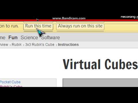 HOW TO PLAY RUBIK CUBE (VIRTUAL) ONLINE FOR FREE