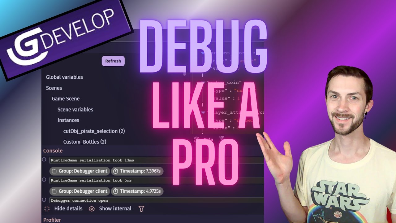 How to Debug in GDevelop in 2025
