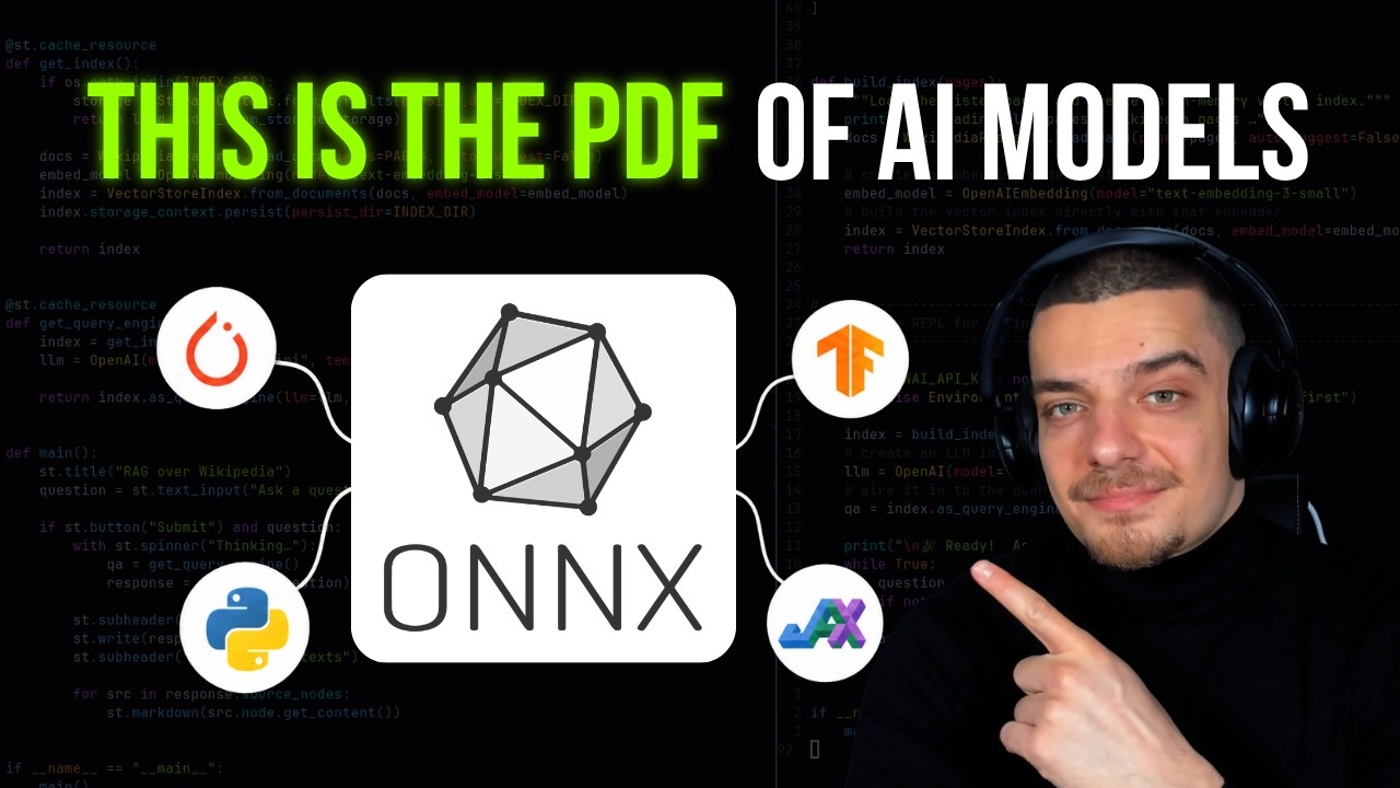 ONNX: The PDF Format For Neural Networks
