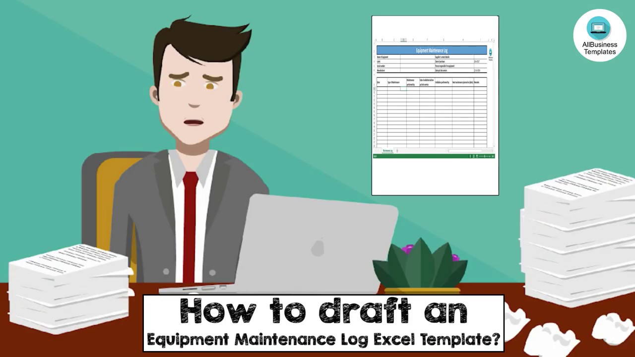 Equipment Maintenance Log Excel Template
