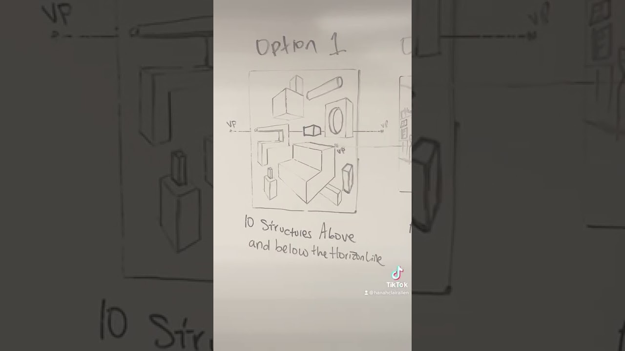 Art Class, 2 Point Perspective Final Project Options