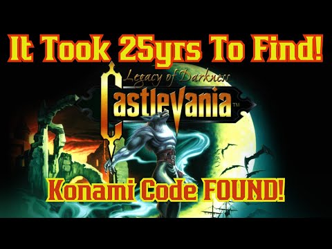 Retro Game Castlevania’s SECRET Found 25 YEARS Later! Konami Code For Nintendo 64 Game FOUND!