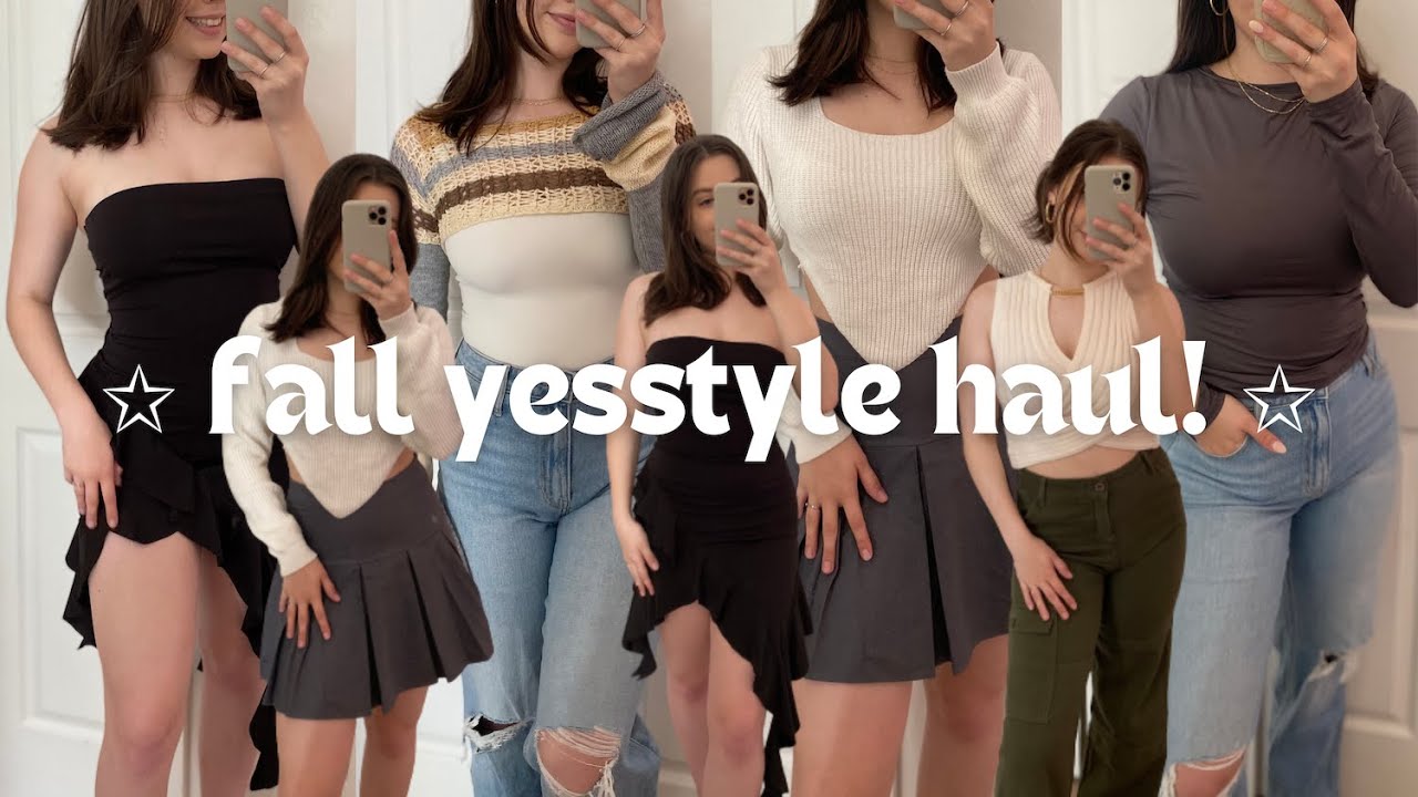 $100 YESSTYLE FALL HAUL | affordable fall wardrobe essentials