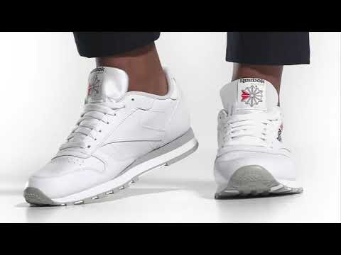Reebok Classic Leather White (2214) Onfeet Review | sneakers.by