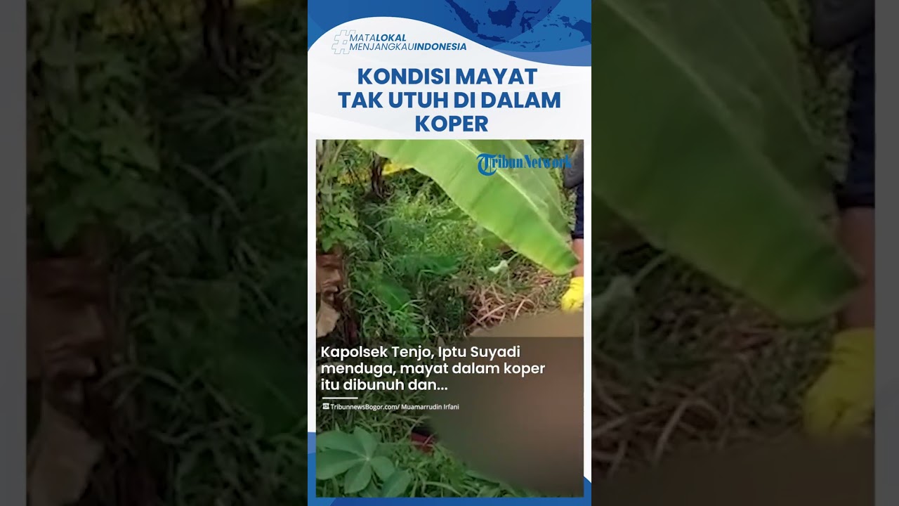 Fakta Temuan Mayat Pria dalam Koper Merah: Tanpa Kepala & Kaki, Diduga ...
