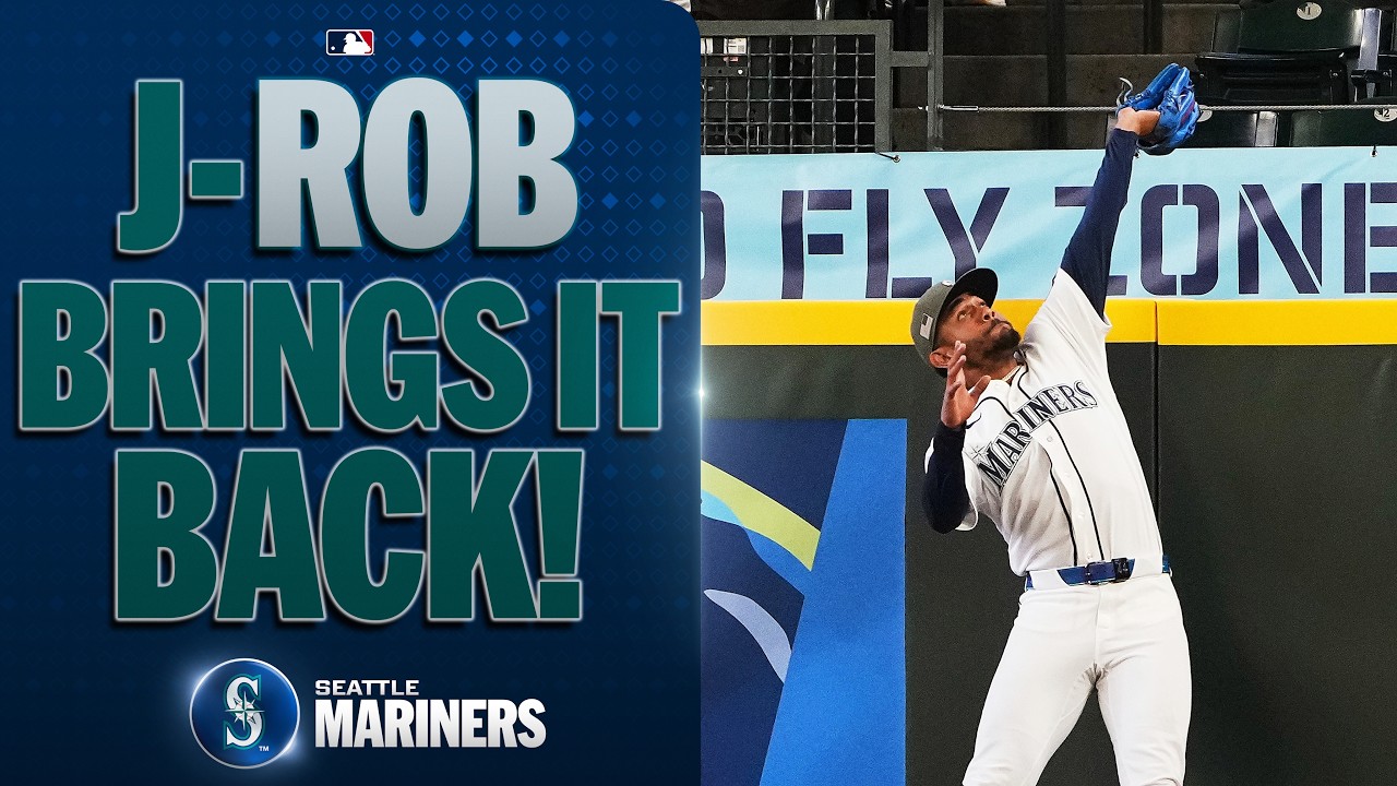 Julio Rodríguez  GETS UP for an INCREDIBLE HOME RUN ROBBERY! 🤯🙅 | MLB Highlights