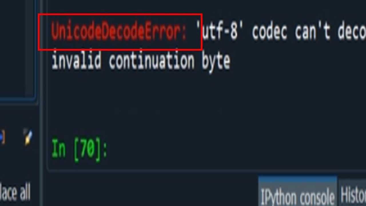 UnicodeDecodeError | #shorts