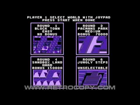 Pac-Mania (Sega Genesis / Mega Drive) Intro
