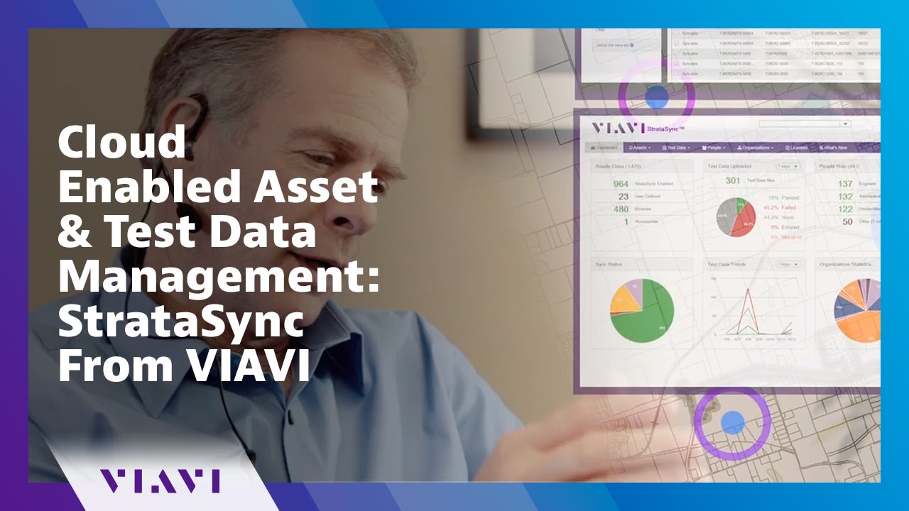 Cloud Enabled Asset & Test Data Management: StrataSync From VIAVI