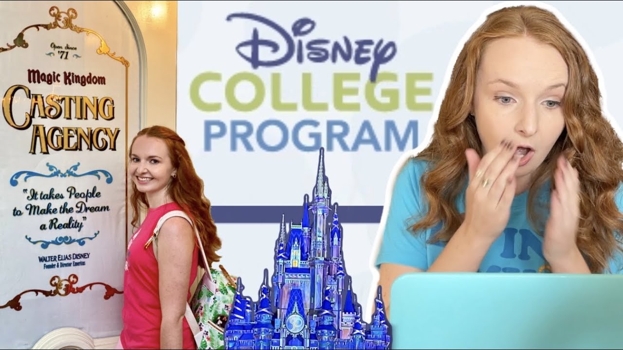 My Disney College Program acceptance reaction & dcp application process | Walt Disney World DCP 2022