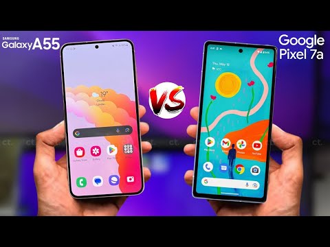 Samsung Galaxy A55 5G vs Google Pixel 7A - WOW!!