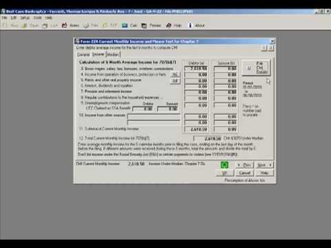 Means Test Class for Attorneys and Paralegals