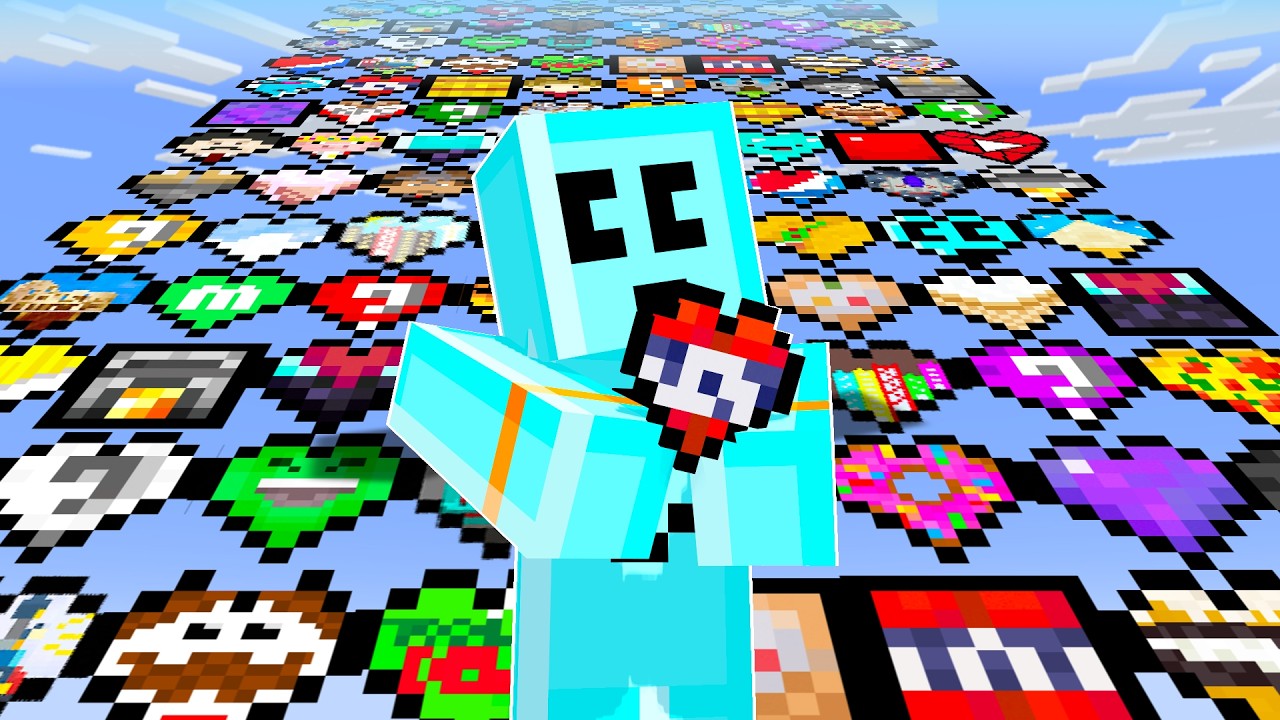 Minecraft with Too Many Custom Hearts