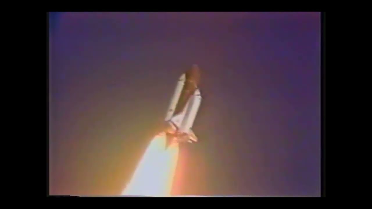 STS-41D Space Shuttle Discovery’s First Launch 