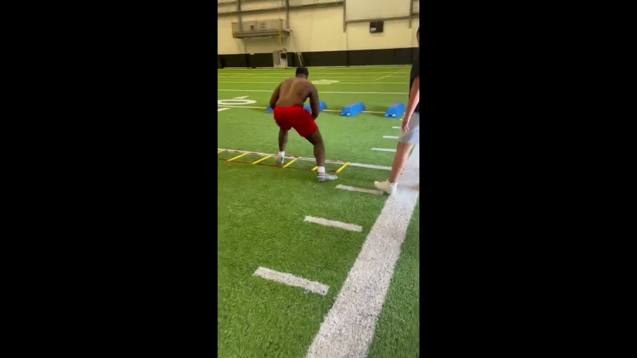 Offensive Line Pre Practice Ladders