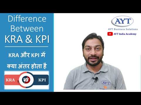 Difference Between KRA & KPI | KRA Format | What is the Difference B/w KRA & KPI@aytindia