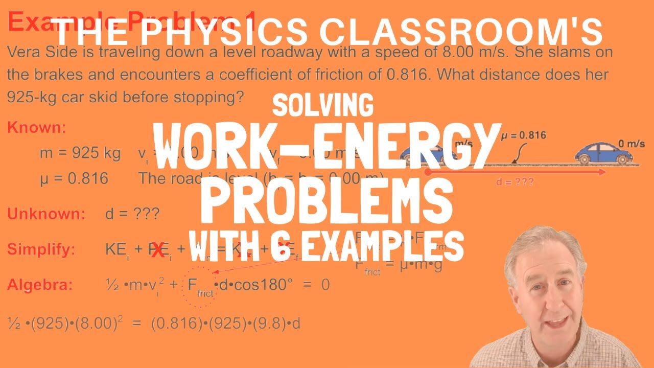 Solving Work-Energy Problems