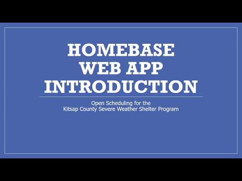 HOMEBASE Web App Video