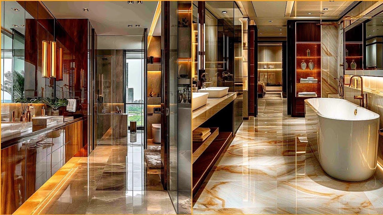 Latest 200 Luxury Bathroom Designs 2025: Luxury Bathroom Decor Ideas: Home Interior Design