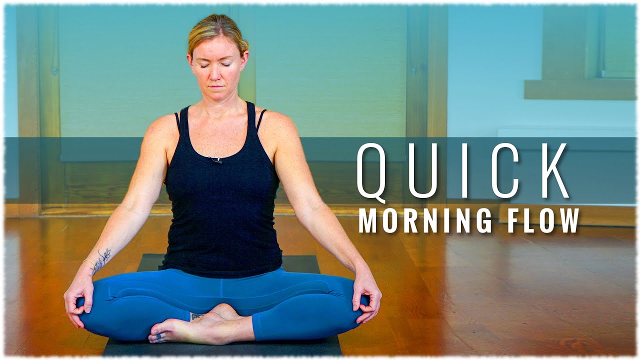 Vinyasa Yoga w/ Jonni-Lyn Friel: Quick Morning Flow