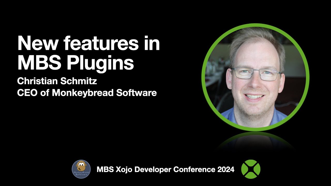 MBS Xojo Conference 2024 - New features in MBS Plugins