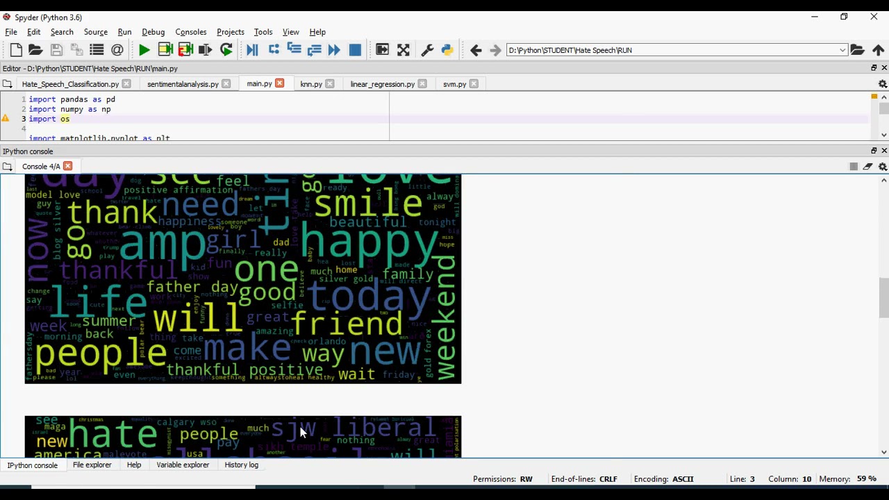 Hate Speech and Offensive Language Detection A New Feature Set with Filter Embedded Combining Featur