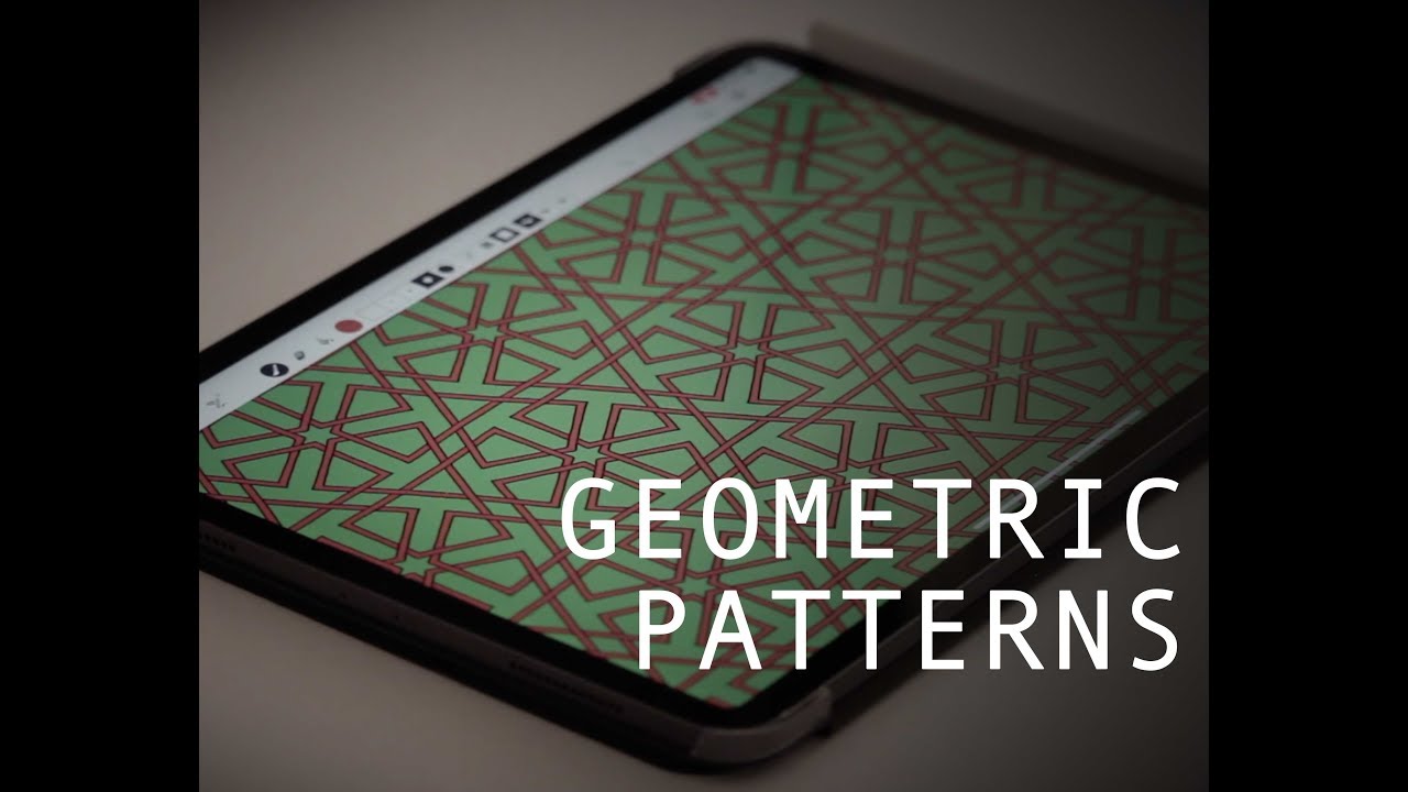 Hexagonal-Based Islamic Geometric Patterns (using Amaziograph App + Ipad Pro)