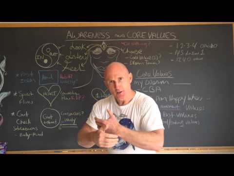 Awareness and Your Core Values