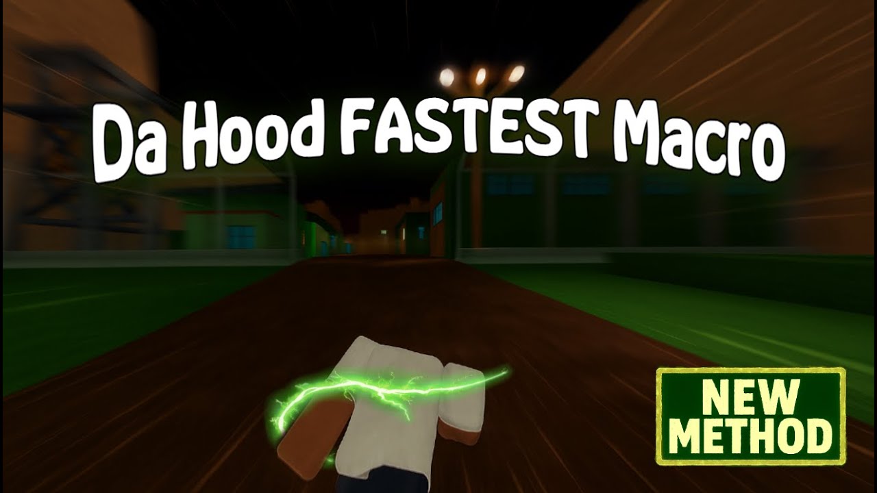 Da Hood FASTEST MACRO METHOD | 2025, SPEED GLITCH TUTORIAL