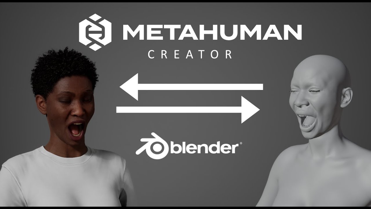 FASTEST Custom DNA workflow with MetaHuman Creator - Blender  MetaHuman DNA Addon