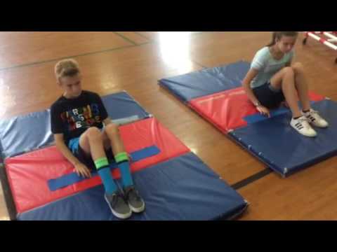 Curl Ups fitnessgram learning cadence