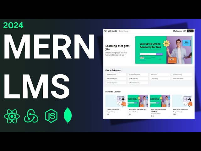 Building a Learning Management System with MERN Stack: A Comprehensive ...