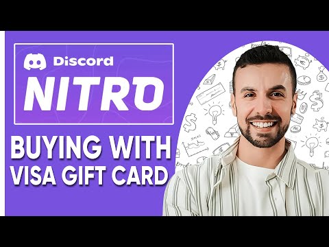 HOW TO BUY DISCORD NITRO WITH VISA GIFT CARD | (Best Method -2025)
