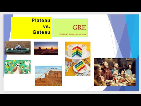 plateau, gateau meaning #plateau #gâteau