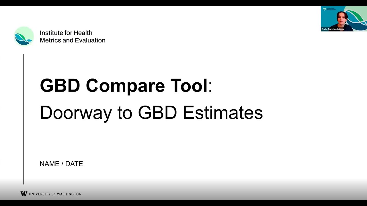 Webinar: Learn how to use GBD Compare