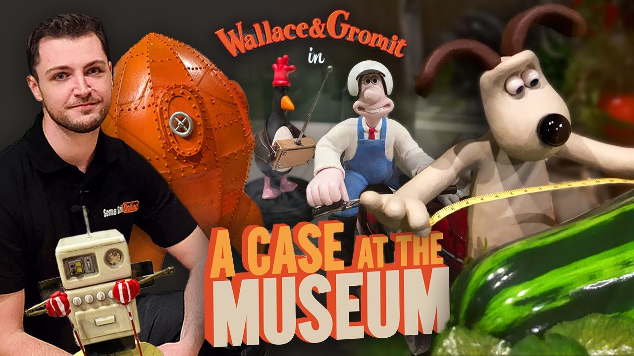 Wallace & Gromit in a Case at the Museum - Full Exhibition Tour | Some Boi Online