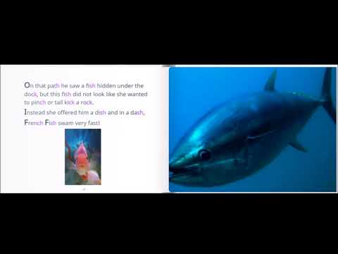 THE FRENCH FISH WHO WANTED TO PINCH & KICK!