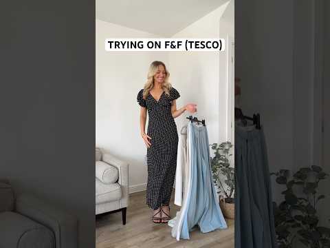 Tesco came through with the great summer basics!! which outfit is your fave? #fandf #tescohaul