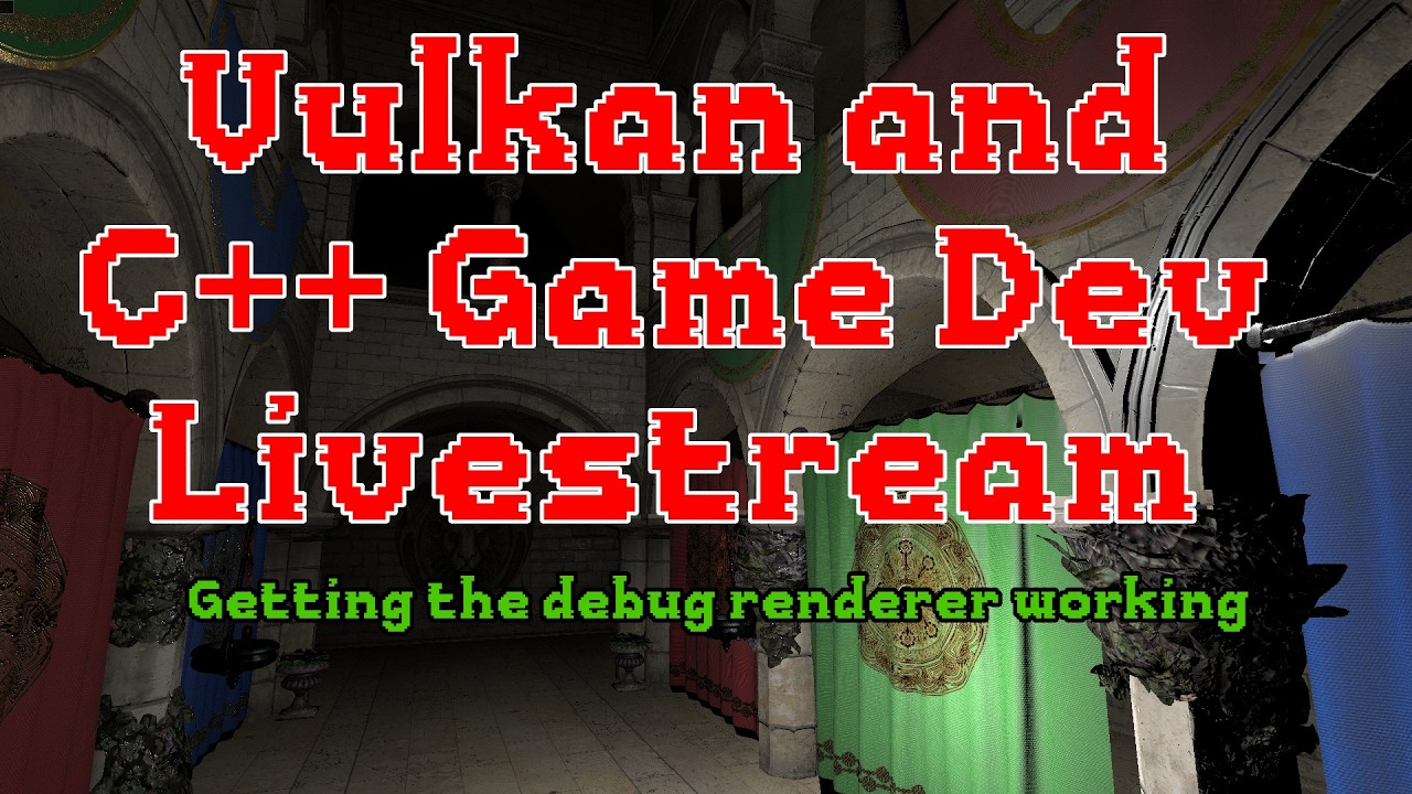 C++ and Vulkan Game Dev - Getting the debug renderer working
