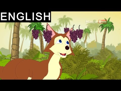 Fox and the Grapes - Aesop's Fables - Animated/Cartoon Tales For Kids