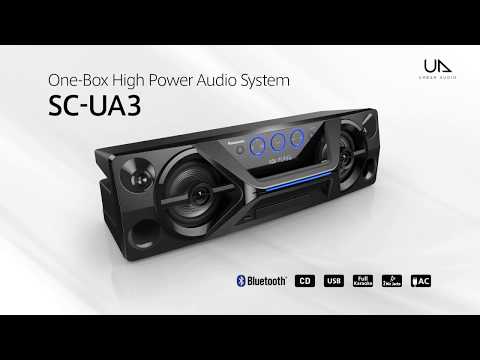 SC-UA3 wireless speaker: 300W power in a sleek, compact design